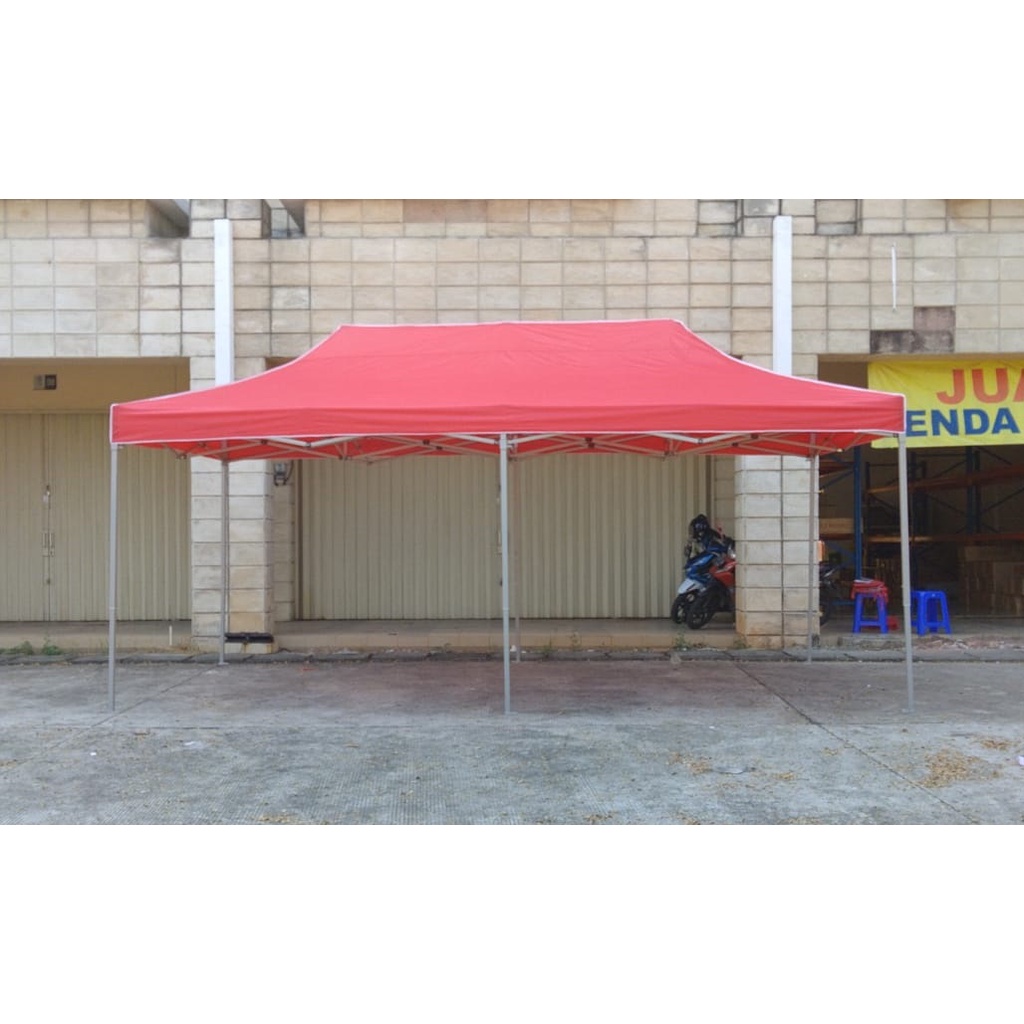 Jual Tenda Lipat Ukuran 3x6 Besi Super Premium - Tenda Matic - Folding ...