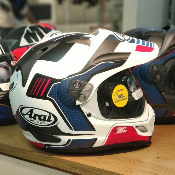 Jual Ada Yang Baru Nih Helm Arai Tour Cross 3 - VISION RED JAPAN SNELL ...