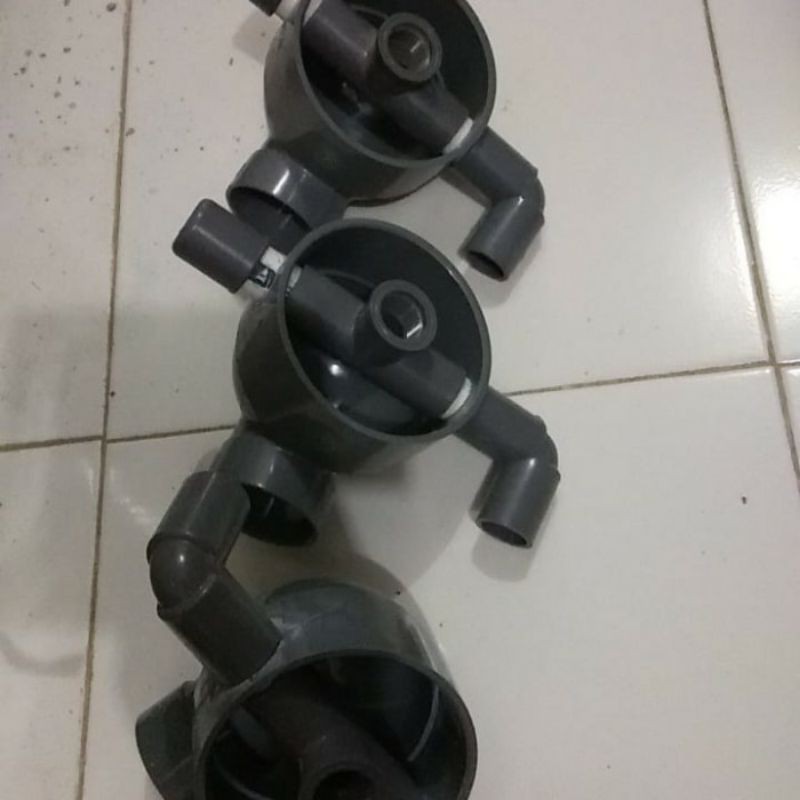 Jual Bottom Drain 4x3 inch Tipe L + Membran Air diffuser | Bottom Drain ...