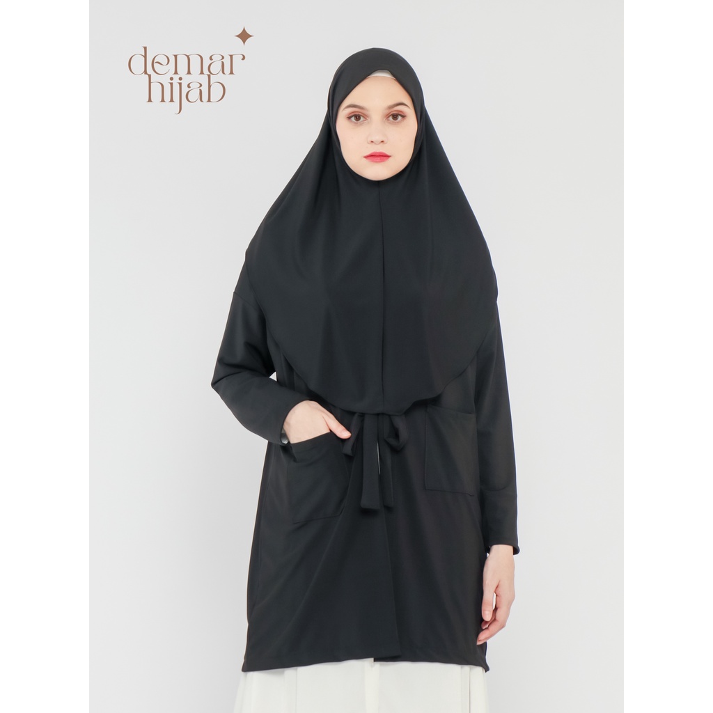 Jual Demar Hijab - Gamila (Hijab Cardigan Instan Jersey Super Premium) | Shopee Indonesia