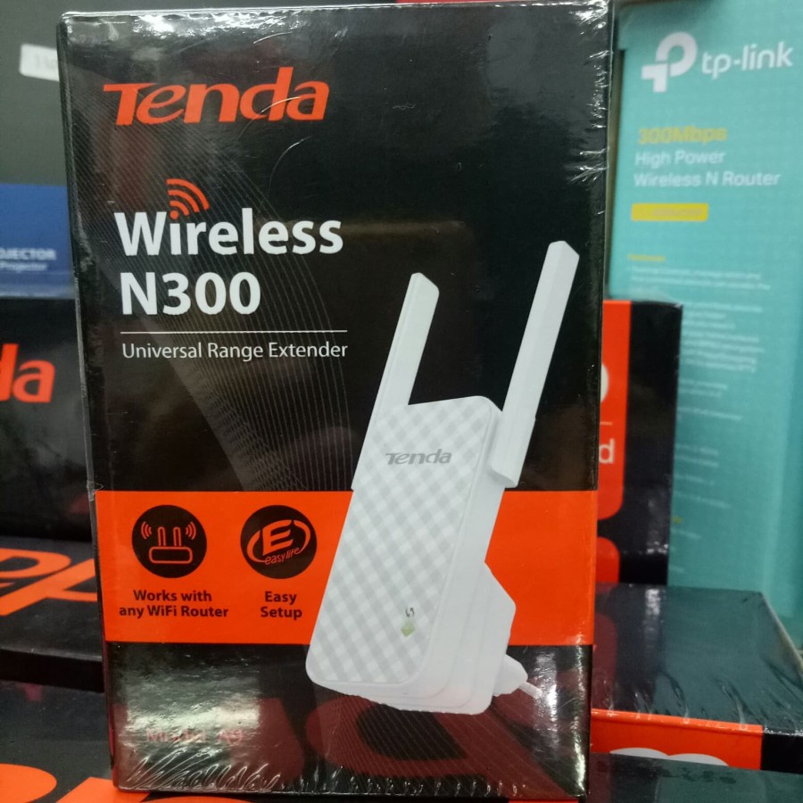 Jual Tenda N300 A9 Range Extender Wifi Wireless Universal Original ...