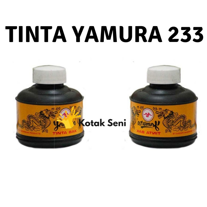 Jual Tinta Cina Yamura 233 / Tinta kaligrafi ukuran sedang | Shopee ...