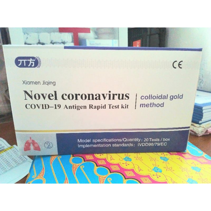 Jual alat swab antigen air liur / saliva Novel Coronavirus | Shopee ...