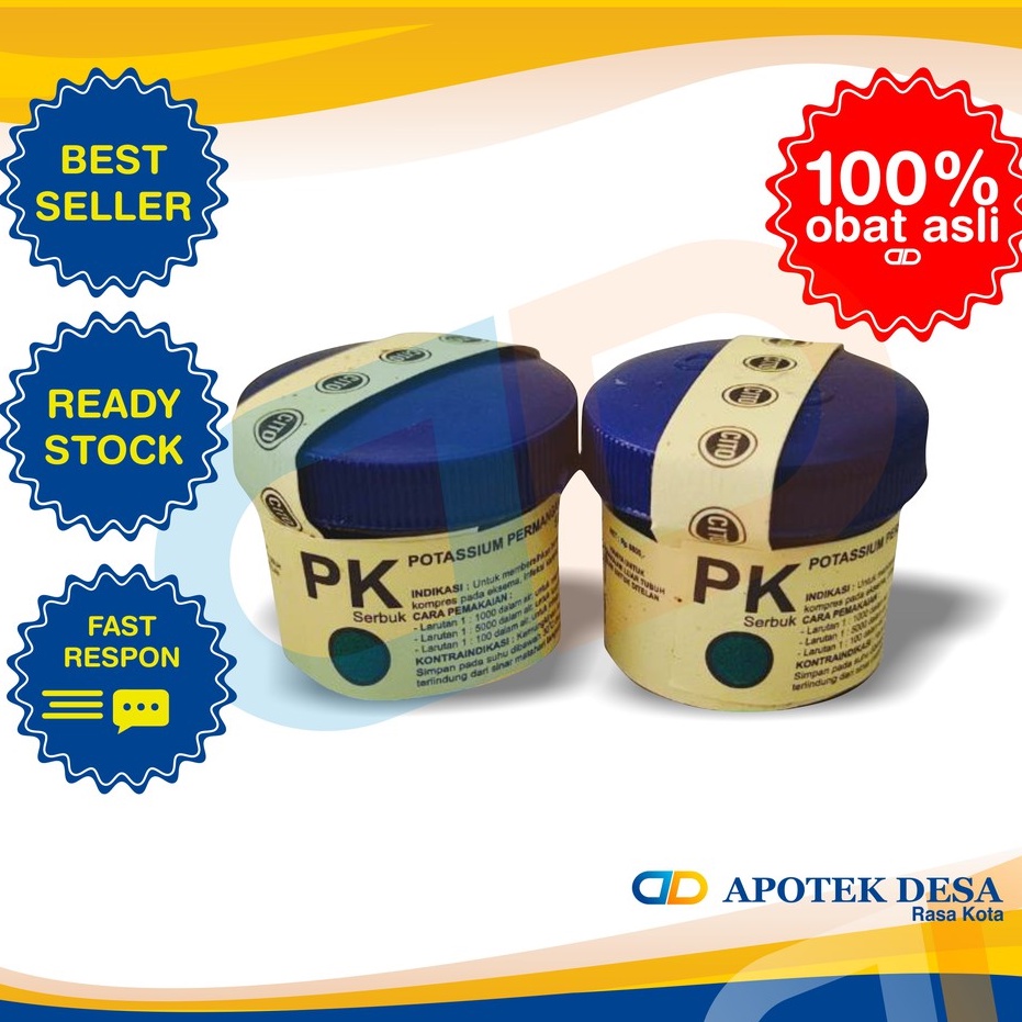 Jual PK PEKA Kalium Permanganat Ukuran 5gr ORIGINAL CITO SEINO Obat ...