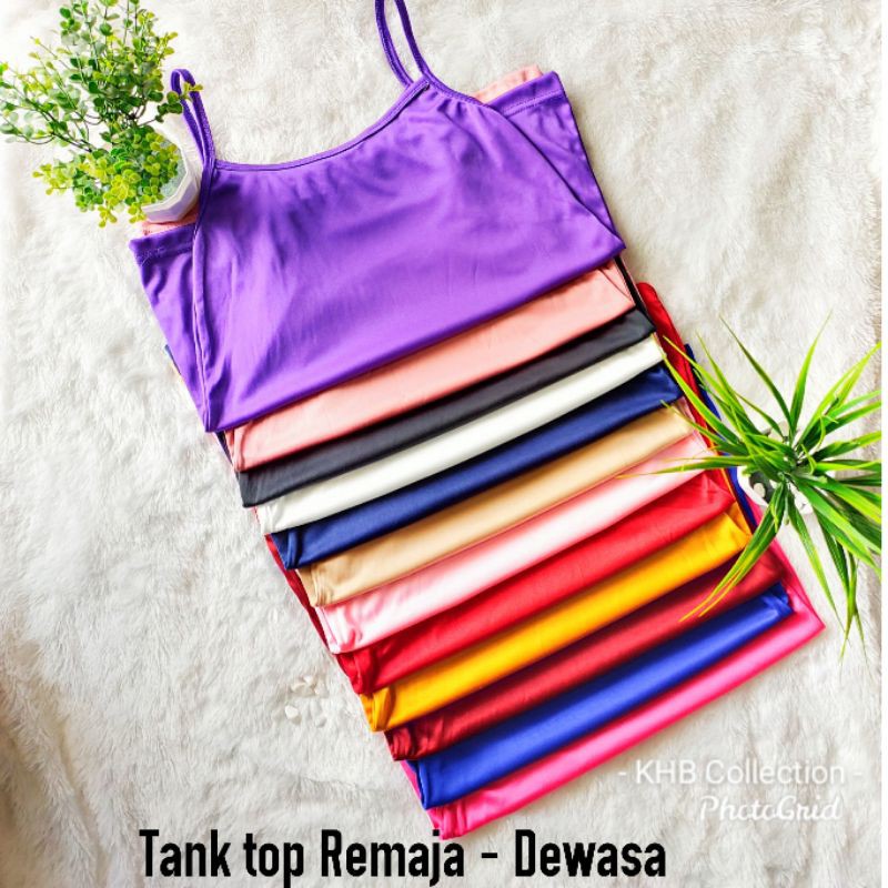 Jual [KHB] Tank top Tanktop Tengtop Singlet Dewasa Remaja Tanggung ...