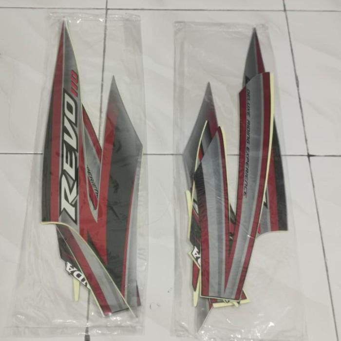 Jual Stiker Bodi Lis Body Striping Revo Dx 2011 Silver | Shopee Indonesia