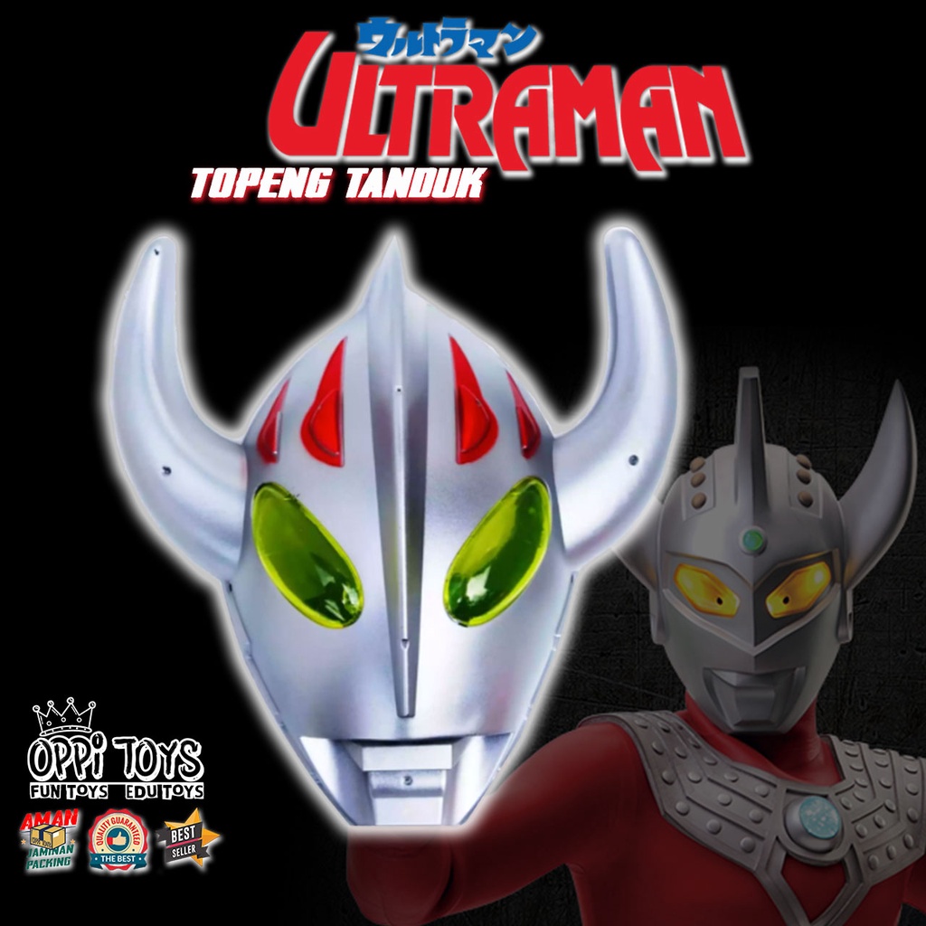 Jual [COD] Mainan Topeng Ultraman Taro - Topeng Ultramen Plastik ...