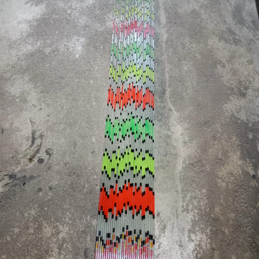 Jual STIK / BLANK ROD JORAN FIBER PANCING UDANG UNO RAINBOW 100CM ...