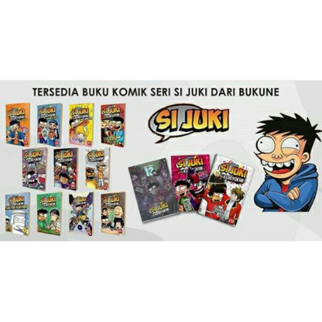 Jual SERIAL KOMIK SI JUKI SERI KEROYOKAN - JUKI ANAK KOSAN - ANAK KOS ...