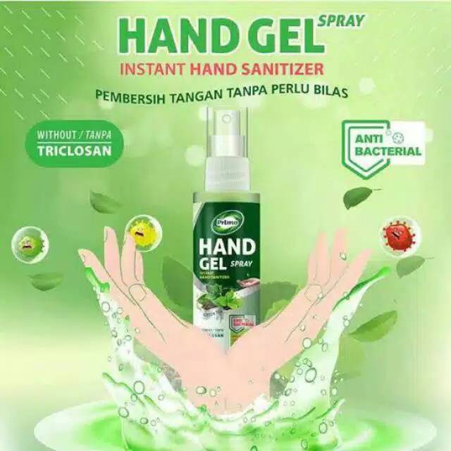 Jual PRIMO Hand Sanitizer Spray 60ml | Shopee Indonesia