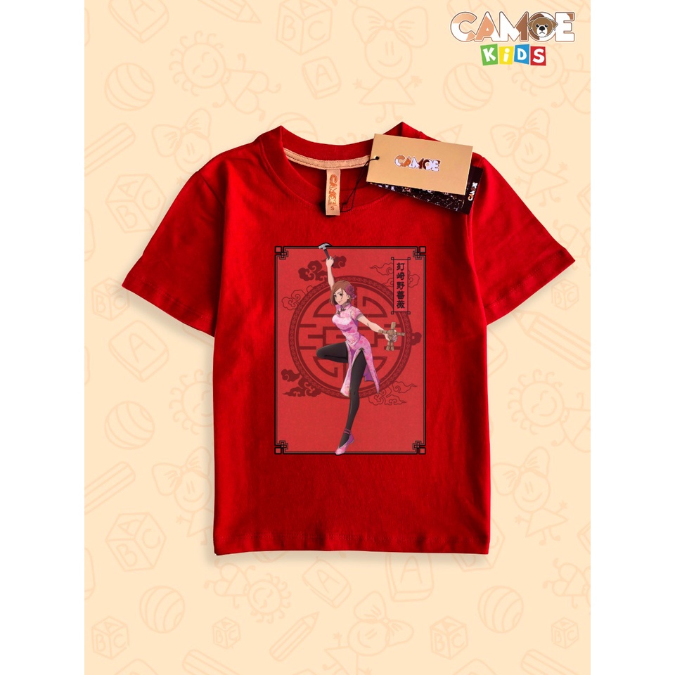 Jual Kaos Anak KIDS Anime Jujutsu Kaisen Kugisaki nobara chinese imlek ...