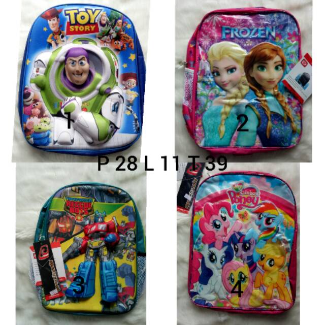 Jual Tas Karakter Anak (Ready Stok) | Shopee Indonesia