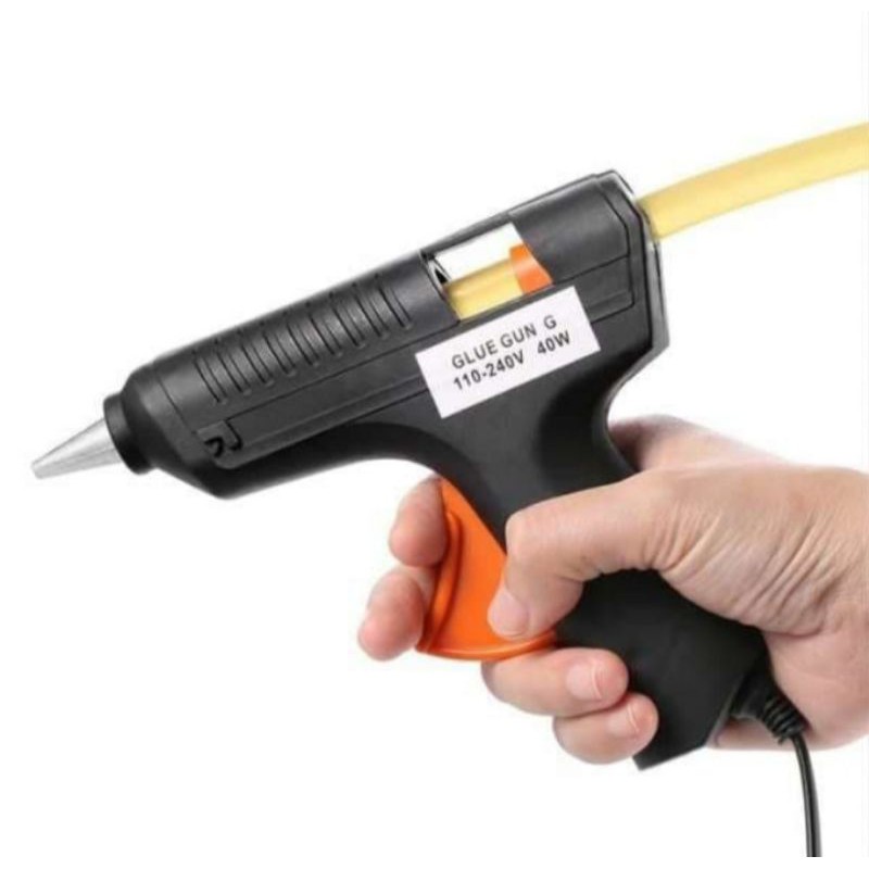 Jual Glue Gun Lem Tembak Bakar Lem Pistol 49 Watt Ukuran Besar | Shopee ...