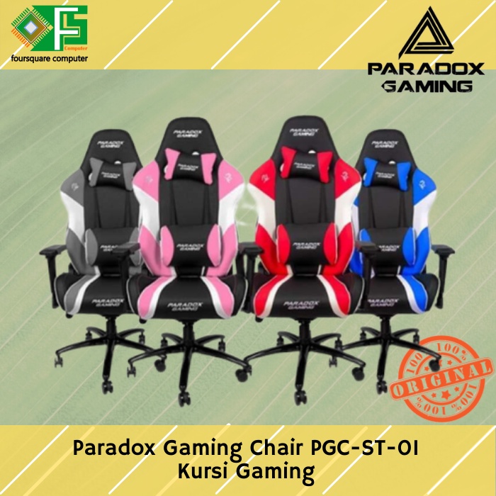 Jual Kursi Gaming Paradox PGC-ST-01 Gaming Chair | Shopee Indonesia
