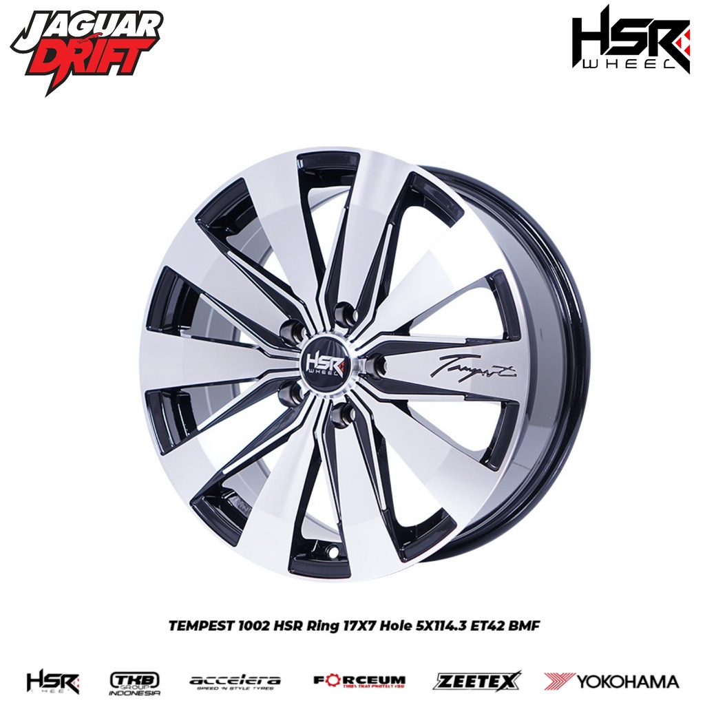 Jual Velg Mobil Racing Ring 17 Hsr Pcd 5 X 114.3 - Pelk Mobil R17 Ertiga Innova Terios Rush ...