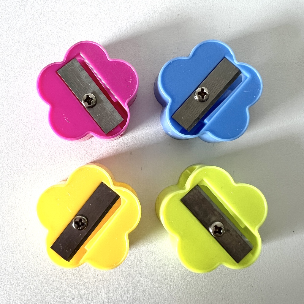 Jual Rautan Pensil Motif Bunga Serutan Pengserut Peraut Seliver Seliper ...