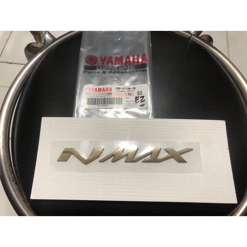 Jual Stiker Emblem logo Yamaha Nmax Gold Body belakang Ori YGP Asli ...