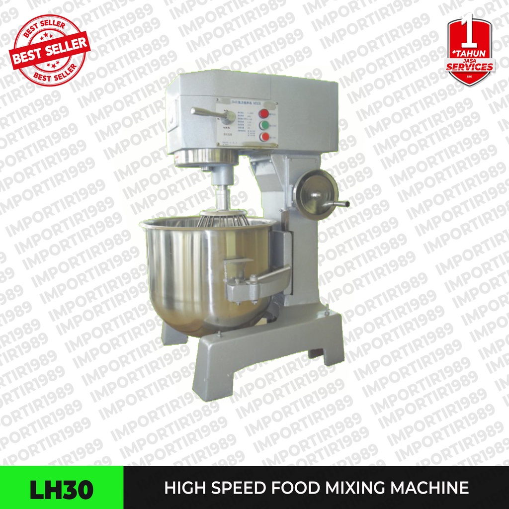 Jual Mesin Pengaduk Adonan Roti Serbaguna 30 Liter 220 Volt Type LH30 ...