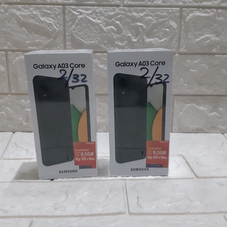 Jual SAMSUNG GALAXY A03 CORE RAM 2GB ROM 32GB BARU NOREPACK | Shopee ...