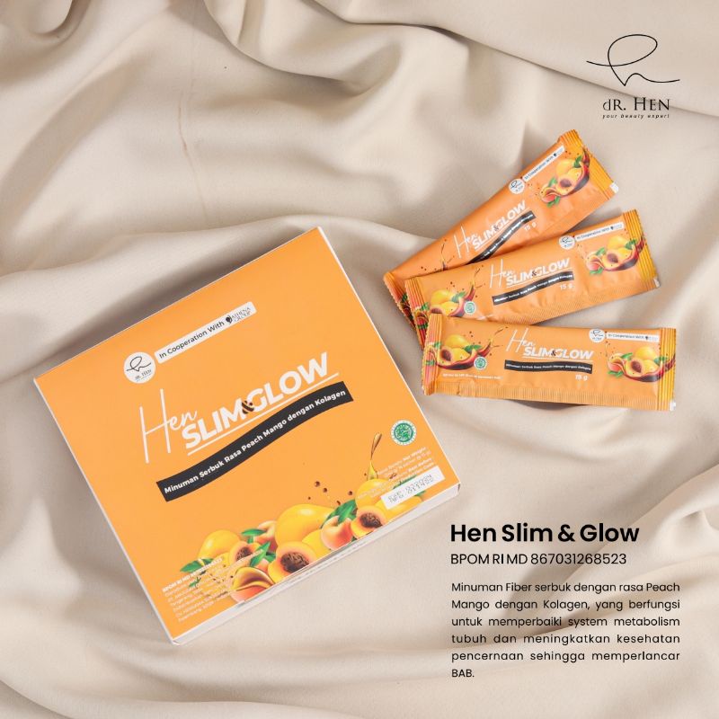 Jual GRATIS HAMPERS- HEN Slim & Glow by dr. Richard Lee minuman kolagen ...