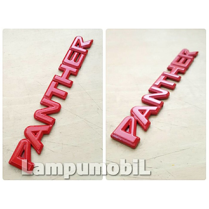 Jual Red Emblem Mobil Isuzu Logo PANTHER | Shopee Indonesia