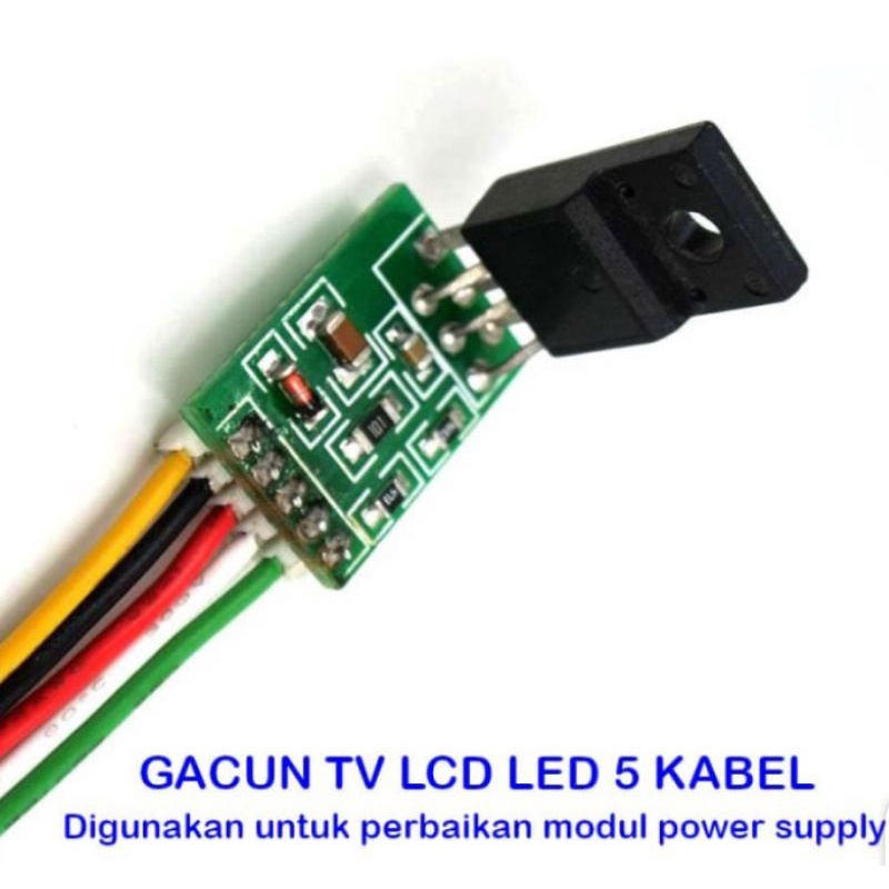Jual gacun tv led lcd 5 kabel power supply switch tipe CA-888 gacun fet ...