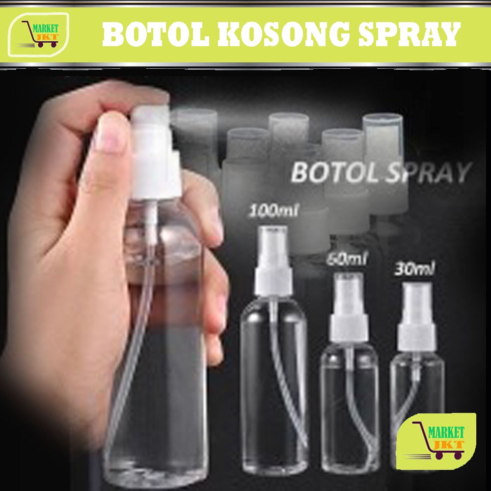 Jual BOTOL SPRAY - BOTOL KOSONG - 100ML | Shopee Indonesia