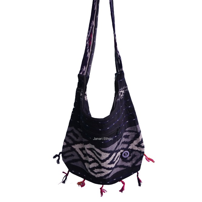 Jual Janari Ethnic - Sling Bag Tenun Tas Selempang Tenun Bahan Kain ...