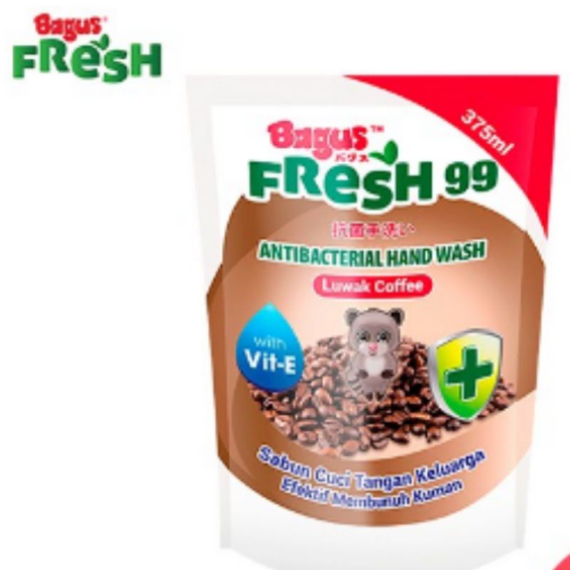 Jual Sabun Cuci Tangan Bagus Fresh 99 Anti Bacterial Hand wash Pouch ...