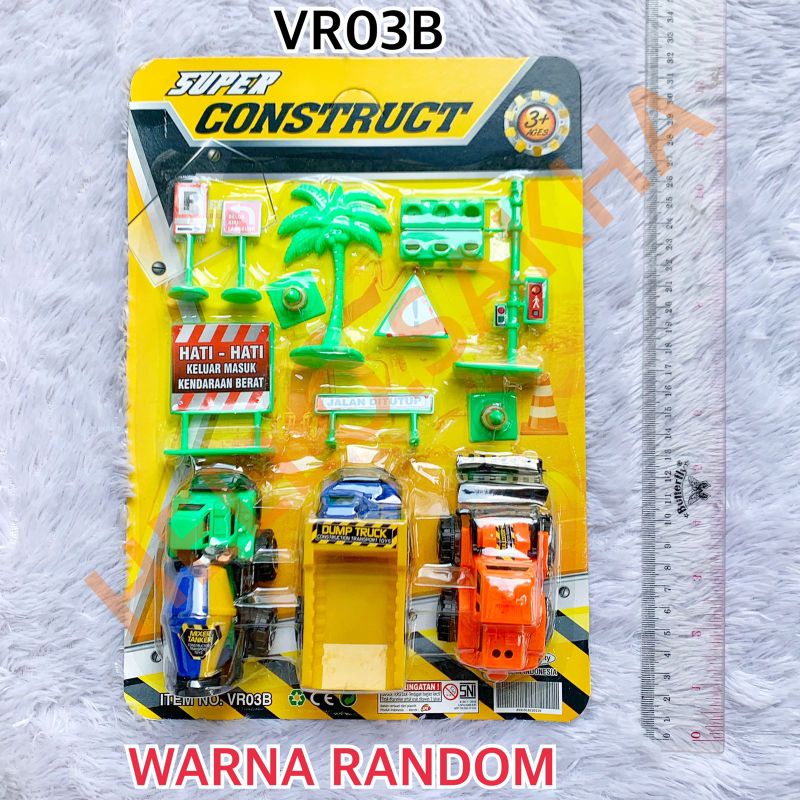 Jual MAINAN VR03B SUPER CONSTRUCT TRUK TRUCK KONSTRUKSI BANGUNAN ...