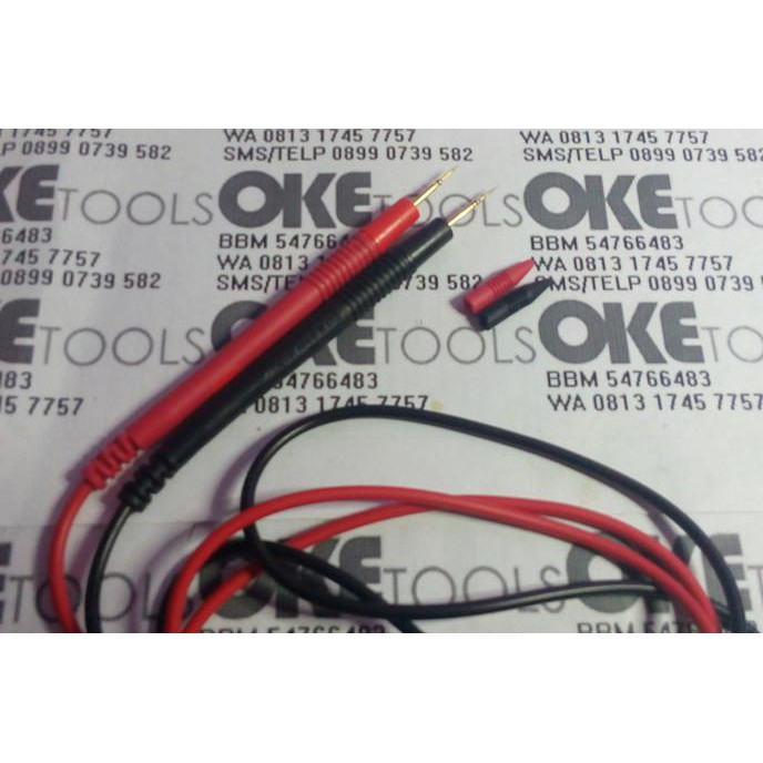 Jual KABEL MULTITESTER/MULTIMETER/AVOMETER LANCIP (RUNCING EMAS ...