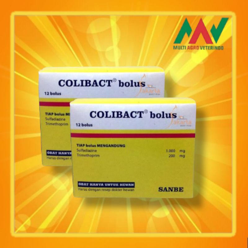 Jual COLIBACT 12 Bolus Melindungi uterus terhadap infeksi bakteri ...