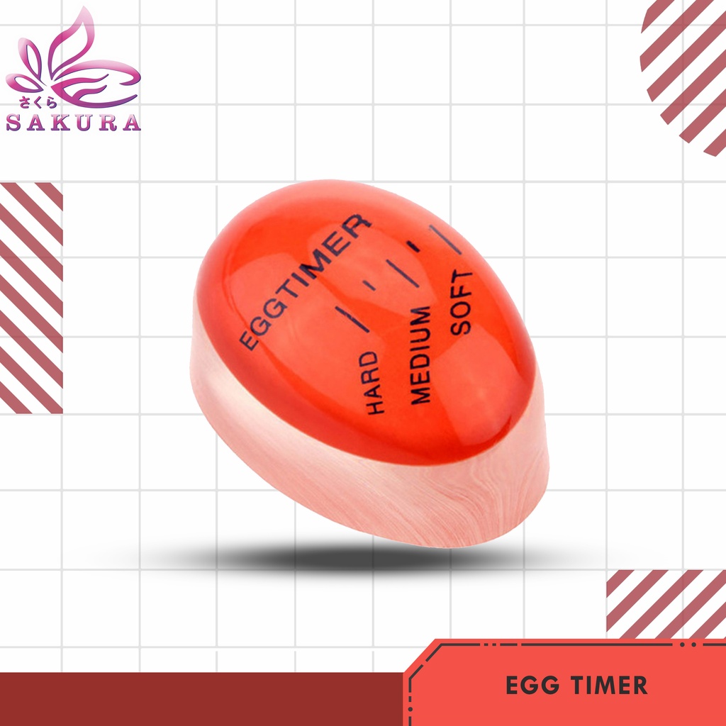 Jual EGG TIMER Perfect Boiled Indicator/ Pengukur Suhu Telur Rebus ...
