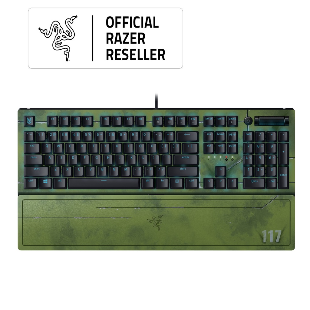 Jual Razer BlackWidow V3 - GREEN Switch - Halo Infinite Mechanical ...