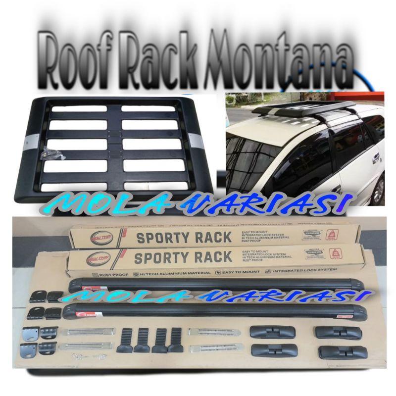 Jual Paket Rack Montana Plus Sportrack New Thai | Shopee Indonesia