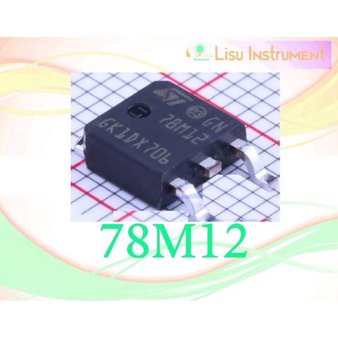Jual SMD 78M12 TO252 DPAK 7812 Precision 500 mA regulators lisuin90 Ayo ...