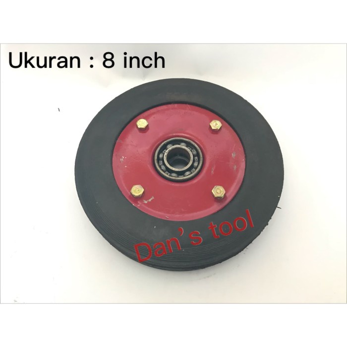 Jual Gt3B2 Roda Lorry 8 Inch Double Bearing / Troli / Trolley / Lori ...