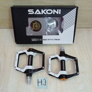Jual Pedal Sakoni Alumunium PD-001 PD 001 Face Off Seli Mtb roadbike ...