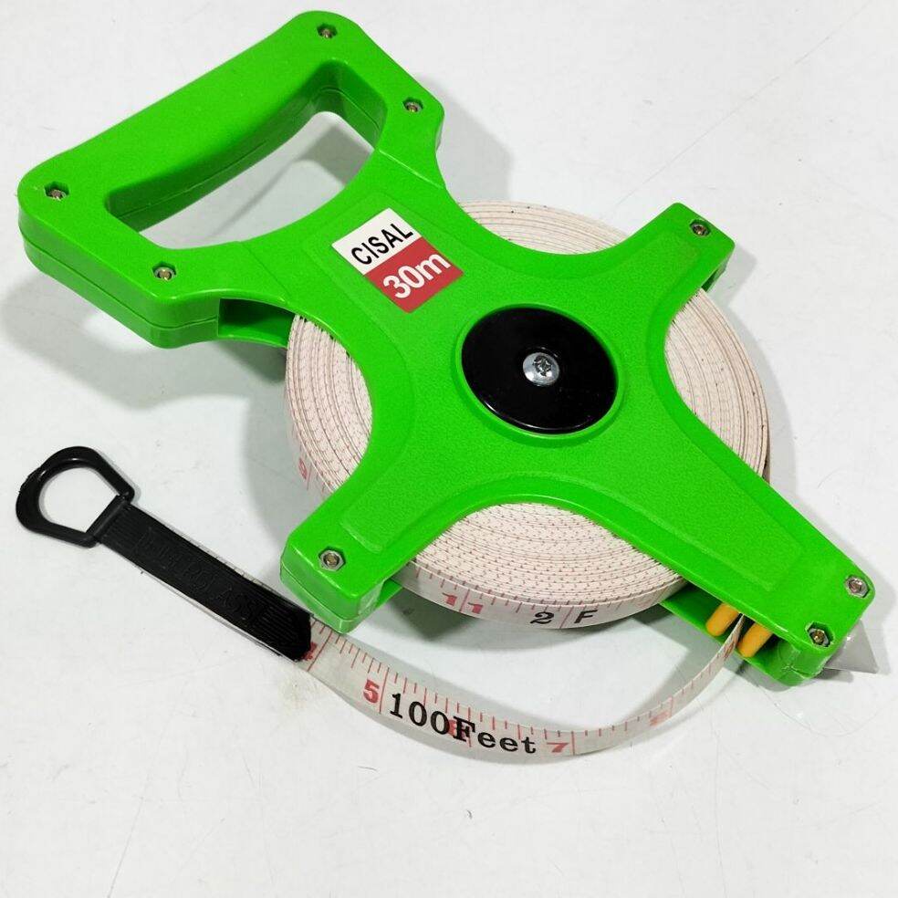 Jual Meteran Tanah Bangunan 30M x 100ft Alat Pengukur Tanam (B2145 ...
