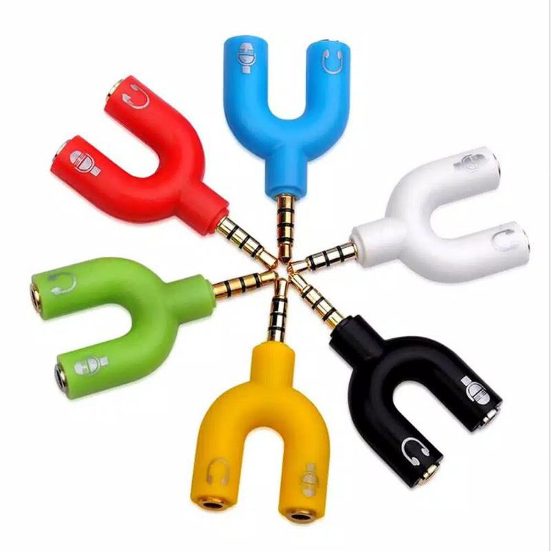 Jual konektor audio spliter | Shopee Indonesia