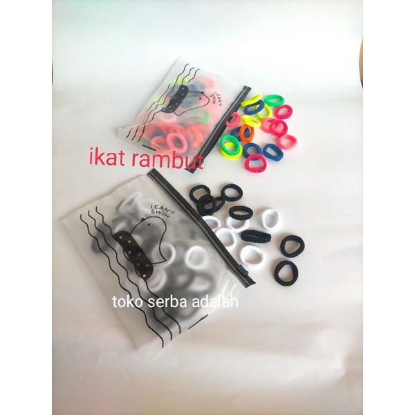 Jual ikat rambut kemasan zip lock praktis | Shopee Indonesia
