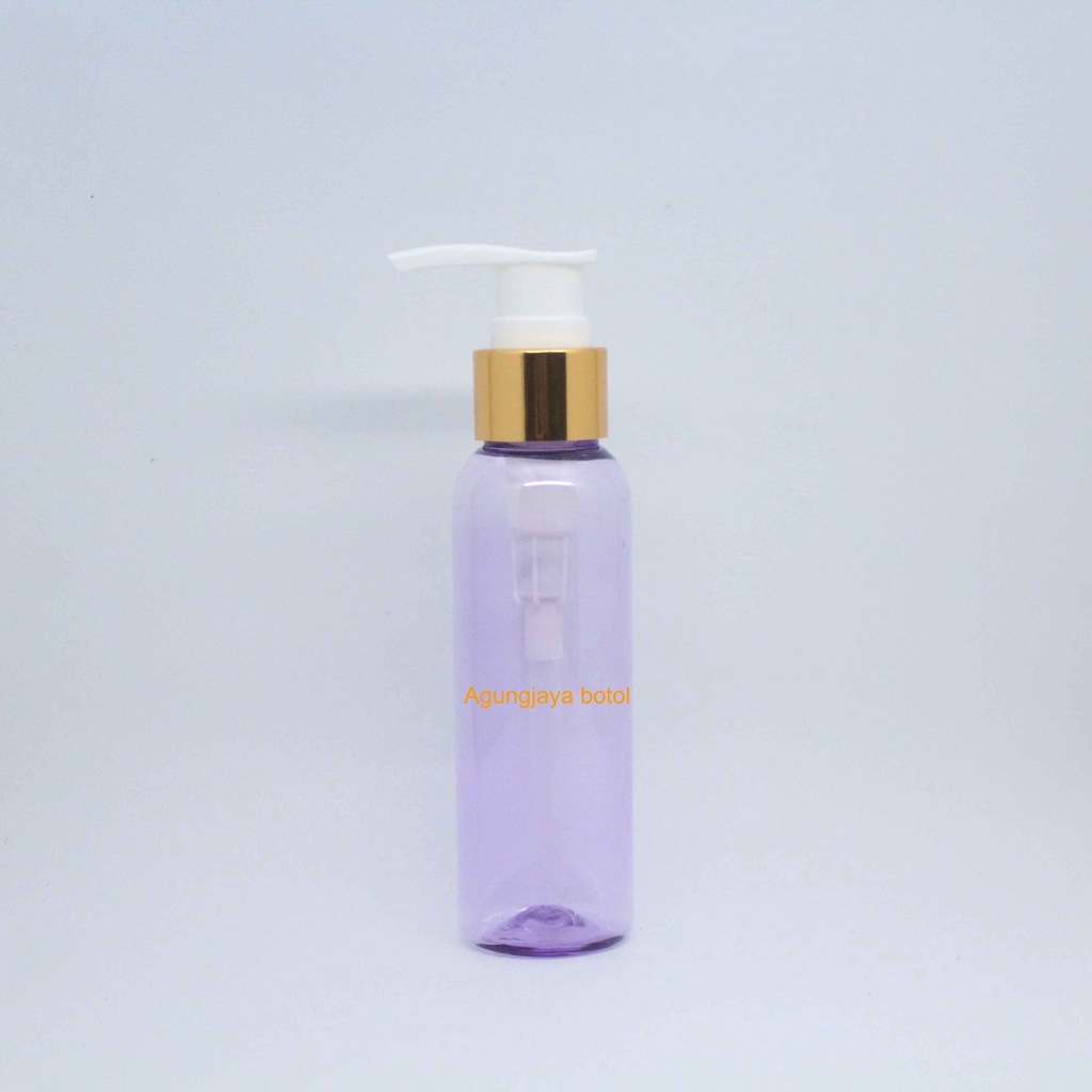 Jual Botol Pet 100 Ml Br Ungu Tutup Pump Lotion / Botol Plastik / Botol Tutup Pump Lotion ...