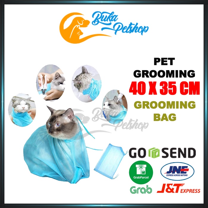 Jual TAS KANTONG JARING KUCING MULTIFUNGSI GROOMING PET BAG | Shopee ...