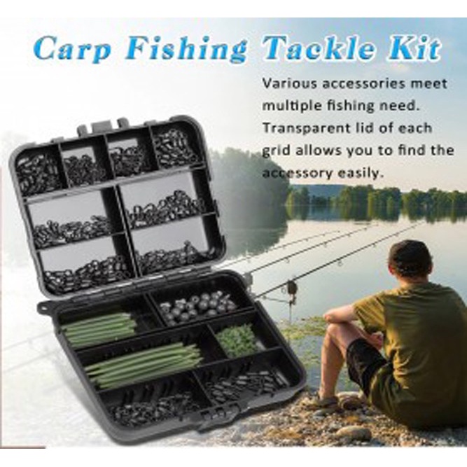 Jual Shaddock Konektor Umpan Kail Pancing Set Carp Fishing Tackle Kit ...