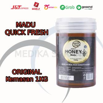Jual Madu Asli Quick Fresh Honey 1KG ORIGINAL BUCKET / PLASTIK | Shopee ...