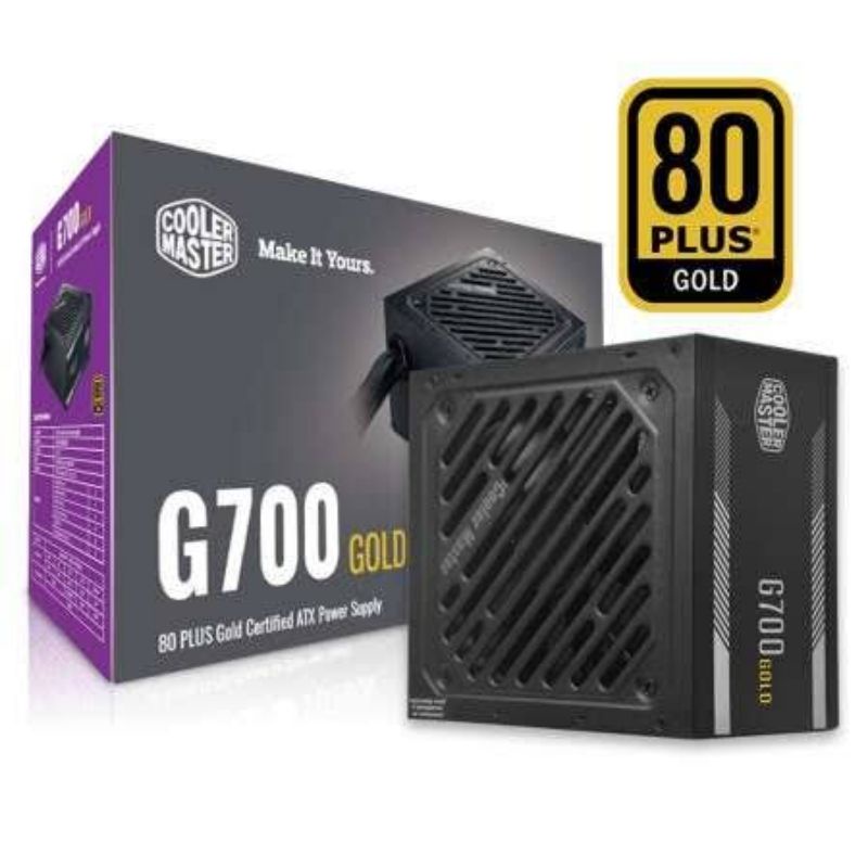 Jual Power Supply Cooler Master G700 GOLD PSU 700W 80+ 700 watt | Shopee Indonesia