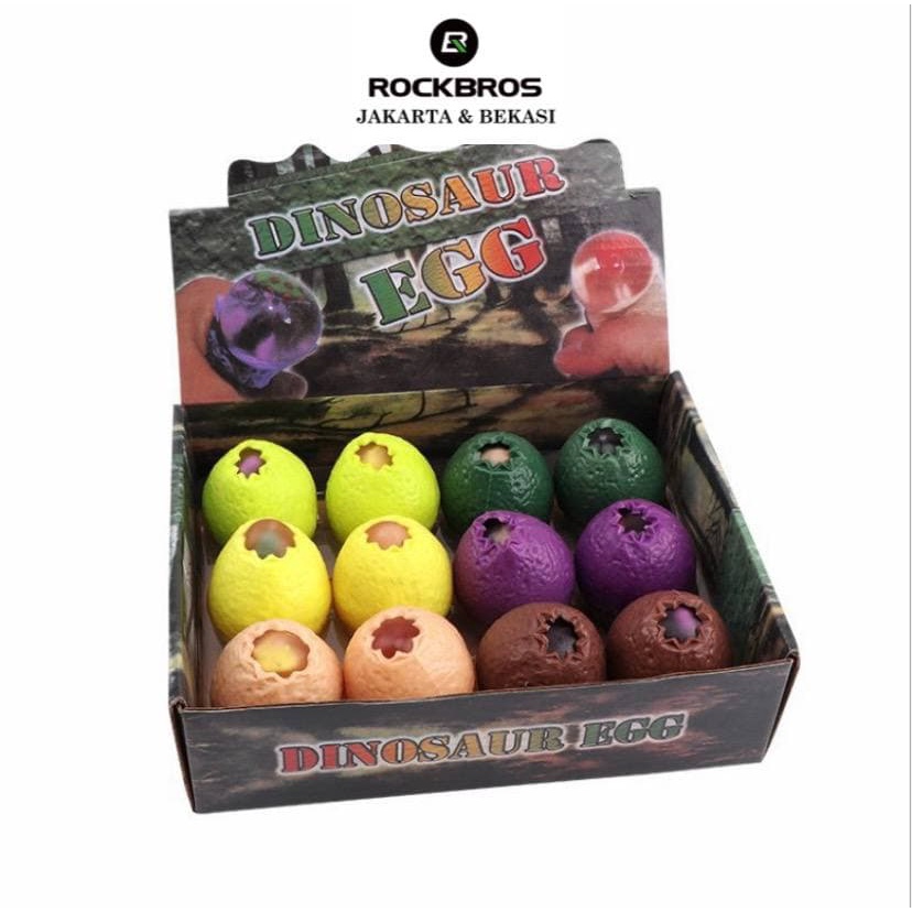 Jual Squishy Dino Egg Telur Stress Ball Splat Toy Fidget Mainan Anak ...