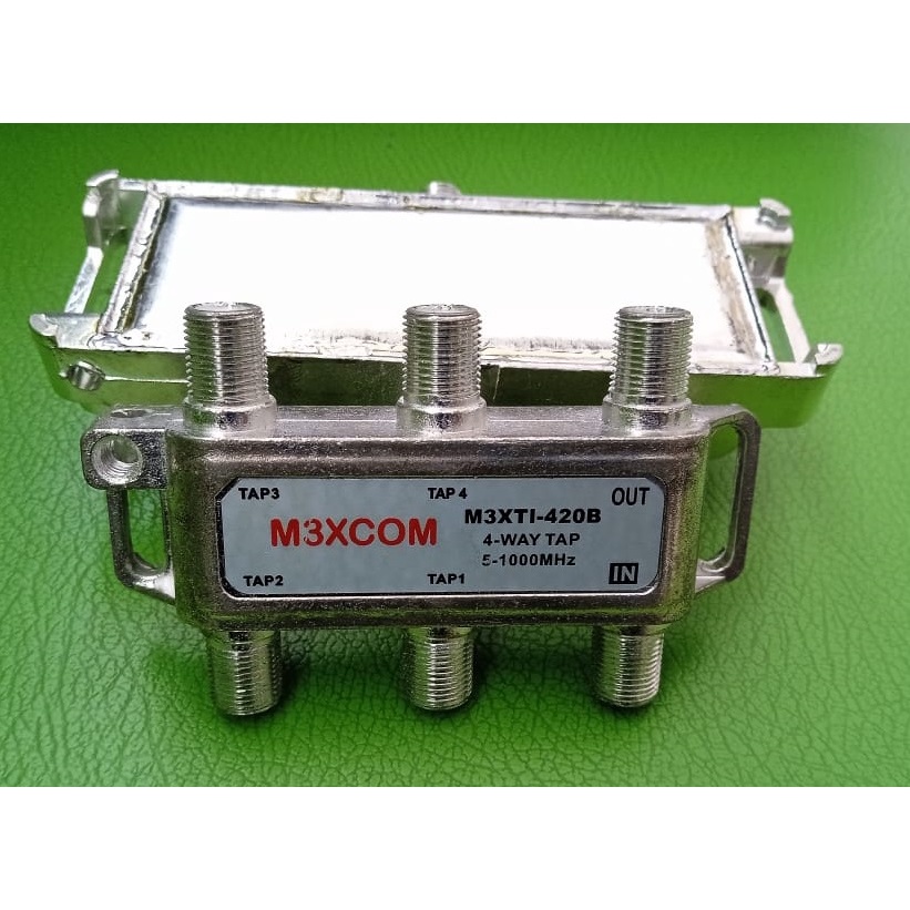 Jual New M3XCOM TAP 4 Way Indoor 20dB (5-1000 MHz) M3XTI-420B | Shopee ...