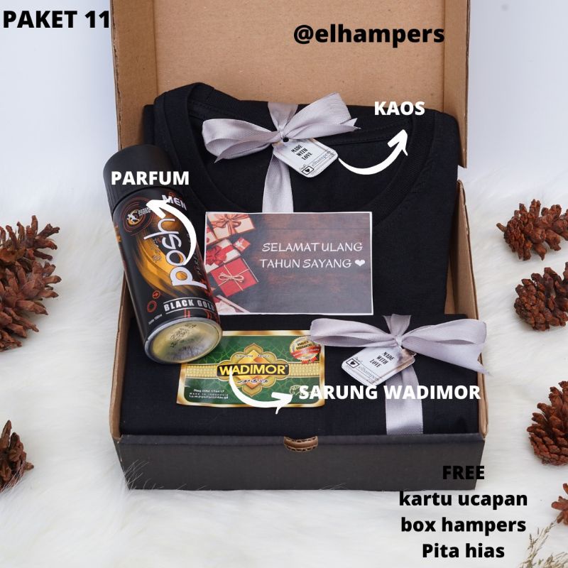 Jual Hampers Cowo kekinian/ Kado ulang tahun cowo/ Kado sempro ...