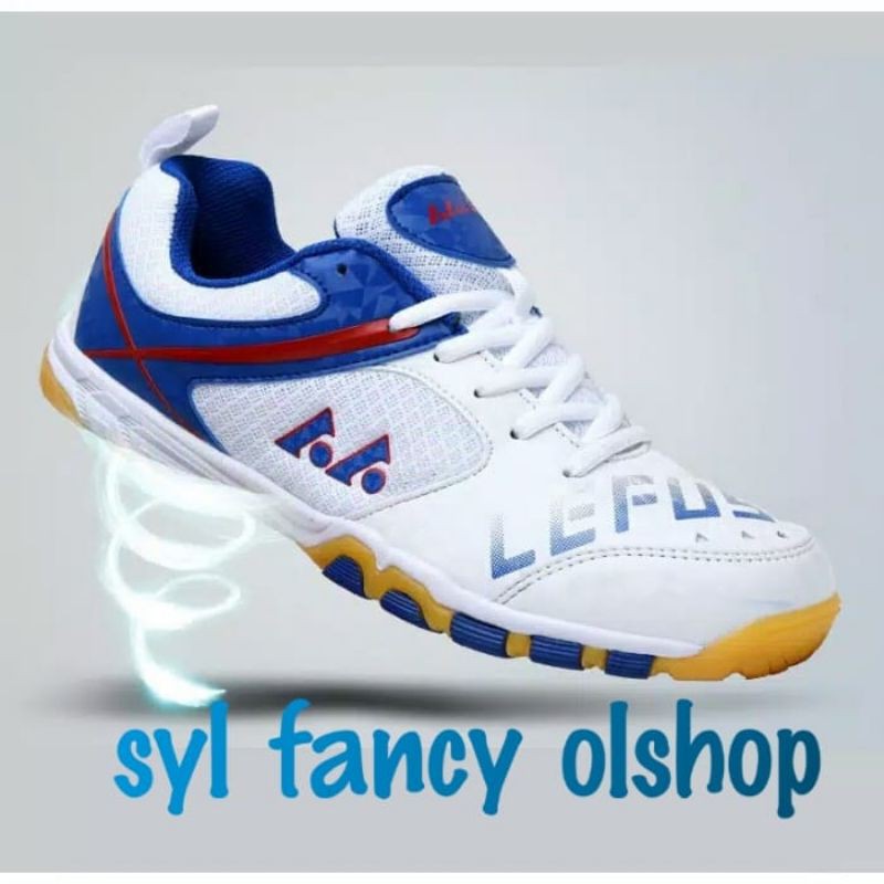 Jual Sepatu Lefus dan Lining AYTP041 Original Badminton Shoes | Shopee ...